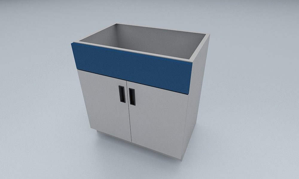 Mueble sencillo con puerta y entrepaño bajo – Abecmua-Muebles de ...